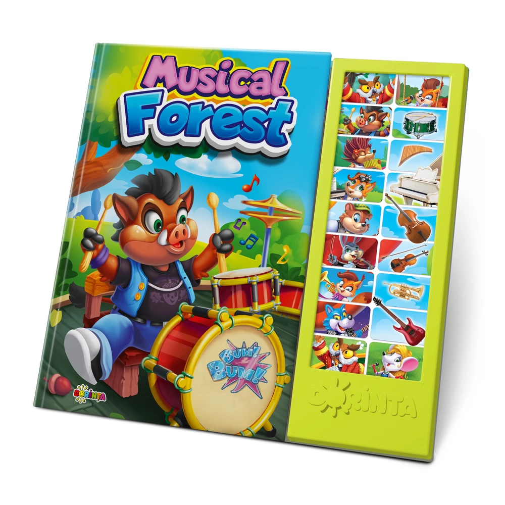 Sound book. Musical Forest | Libraria Dorinta Romania